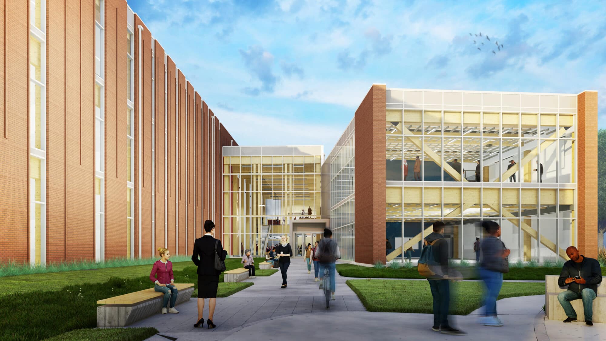 Largest U.S. Mass Timber College Building Opening Fall 2021 at San Jacinto
