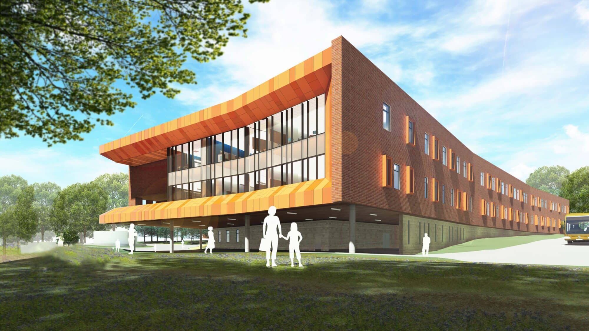 JonesDBR and Stantec's LEED Focused Modernization of Doss Elementary School